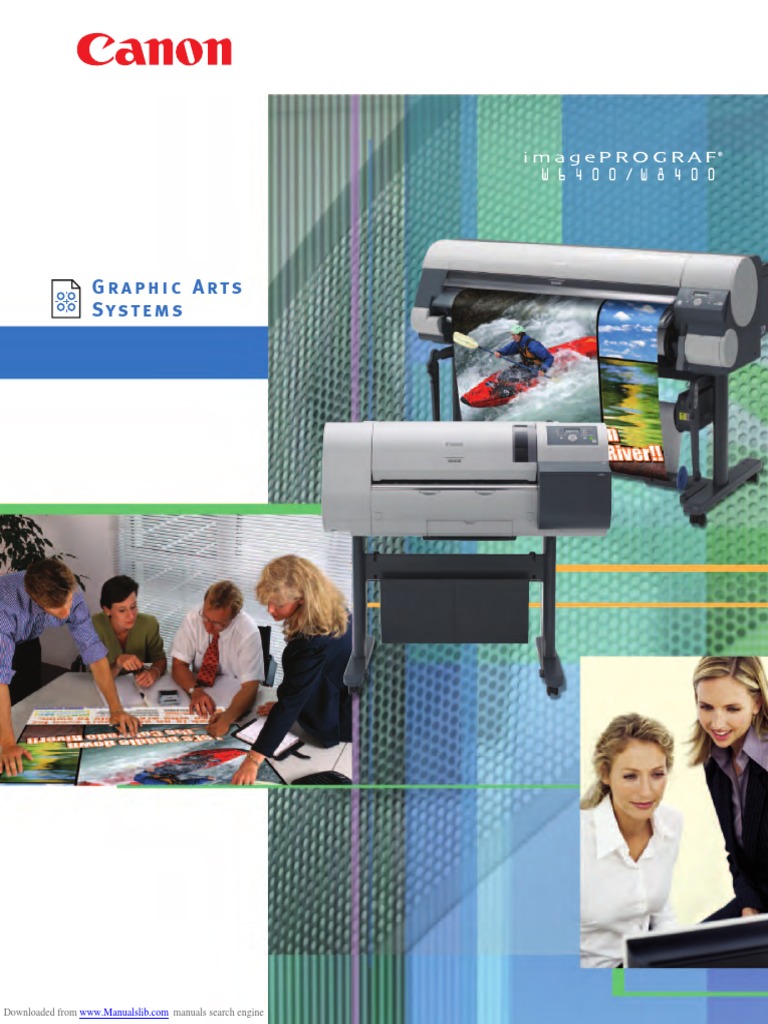 Imageprograf w6400 | Download Free PDF | Printer (Computing) | Adobe Photoshop