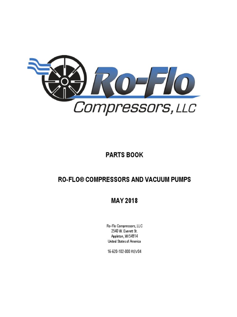 Ro-Flo Parts Book ENG | PDF | Occupational Safety And Health ...
