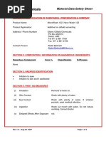 Plascon Floor Paint MSDS Overview | PDF | Paint | Hazards
