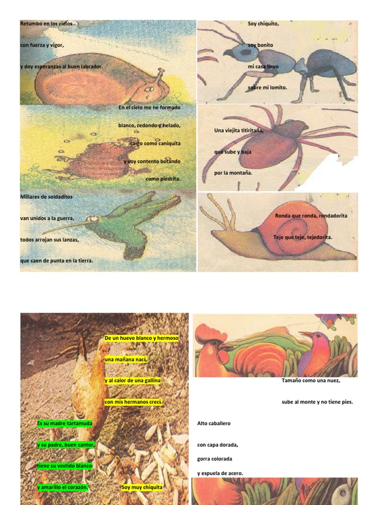 Adivinanzas | Naturaleza | Ocio