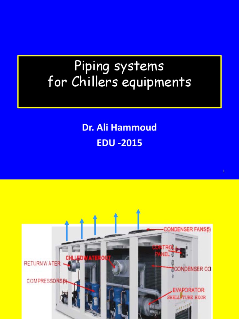 Chiller Pdf Pump Water Heating