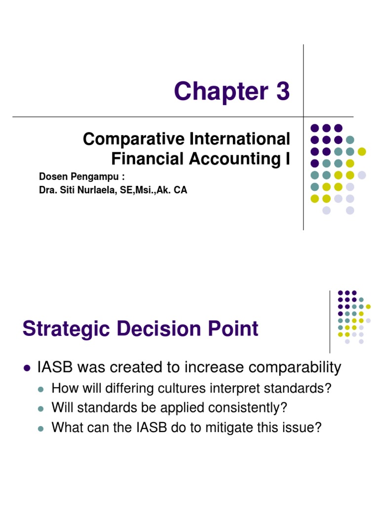 Comparative International Financial Accounting | PDF | International ...