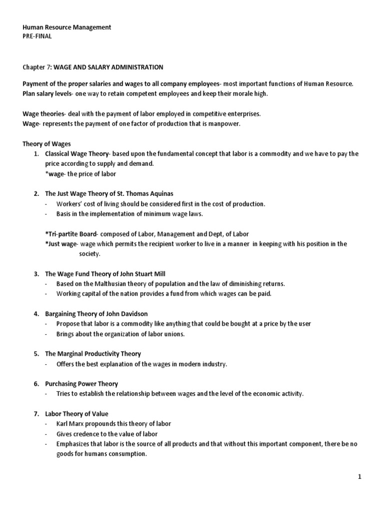 HRM Wage and Salary Administration | PDF | Salary | Survey Methodology