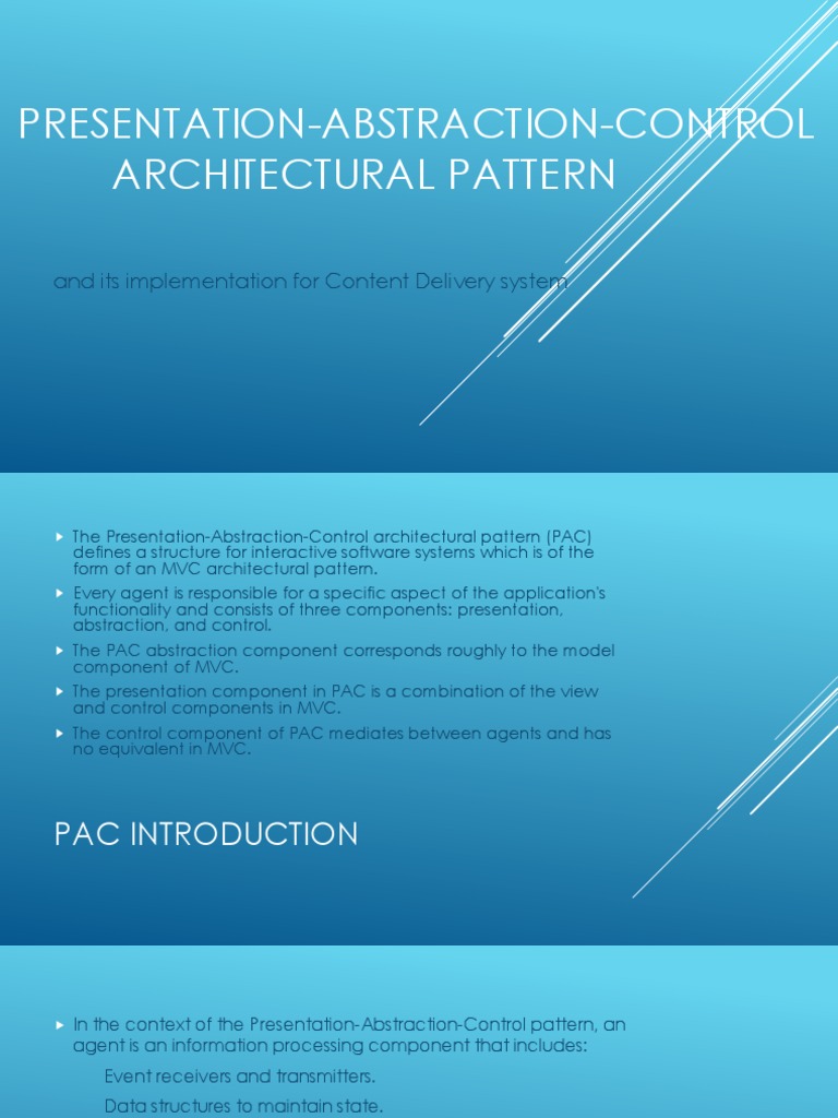 Presentation Abstraction Control Ppt Model View Controller Abstraction Computer Science