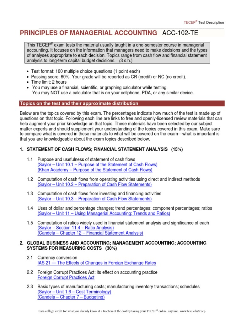 Acc 102 | PDF | Capital Budgeting | Cost