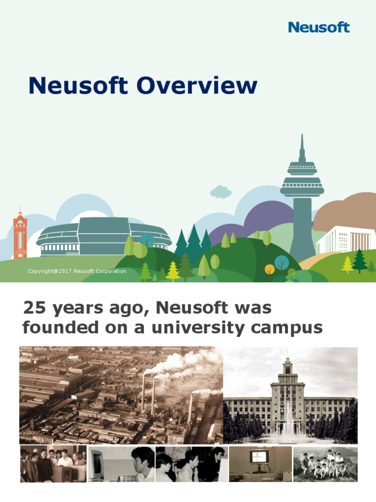 Neusoft Overview (English Version) | PDF | Cloud Computing | Computing