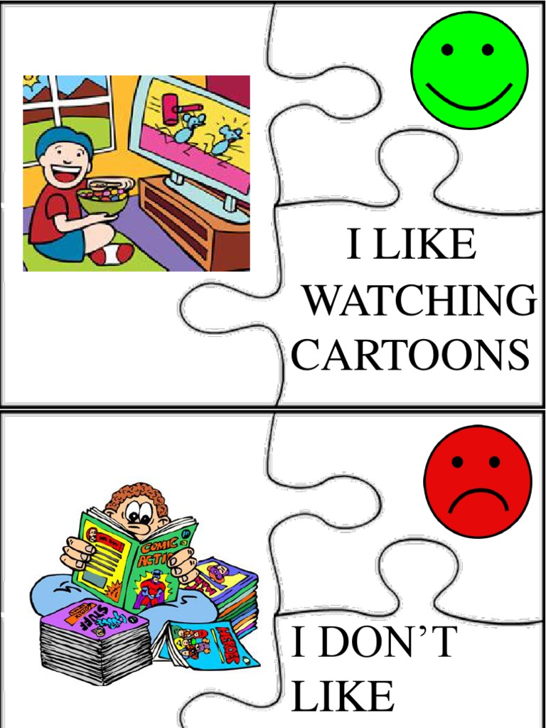 I Like Watching Cartoons | PDF