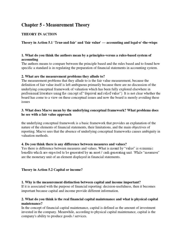 Chapter 5 | PDF | Level Of Measurement | Measurement