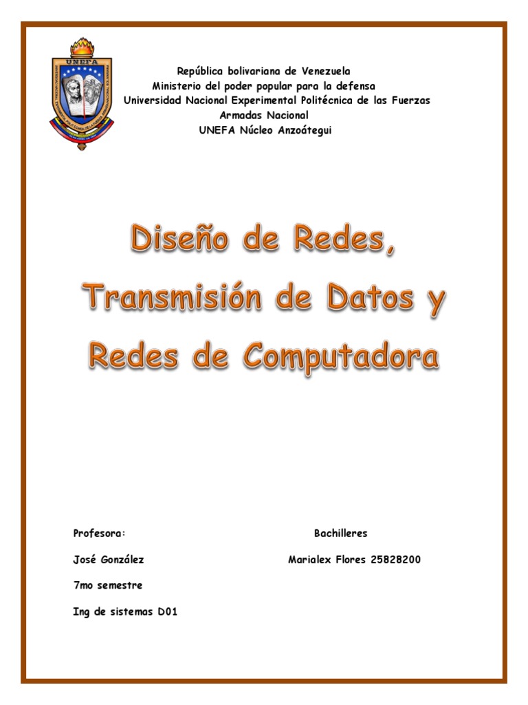Tecnologia de Resdes | PDF | Red de computadoras | Modulación