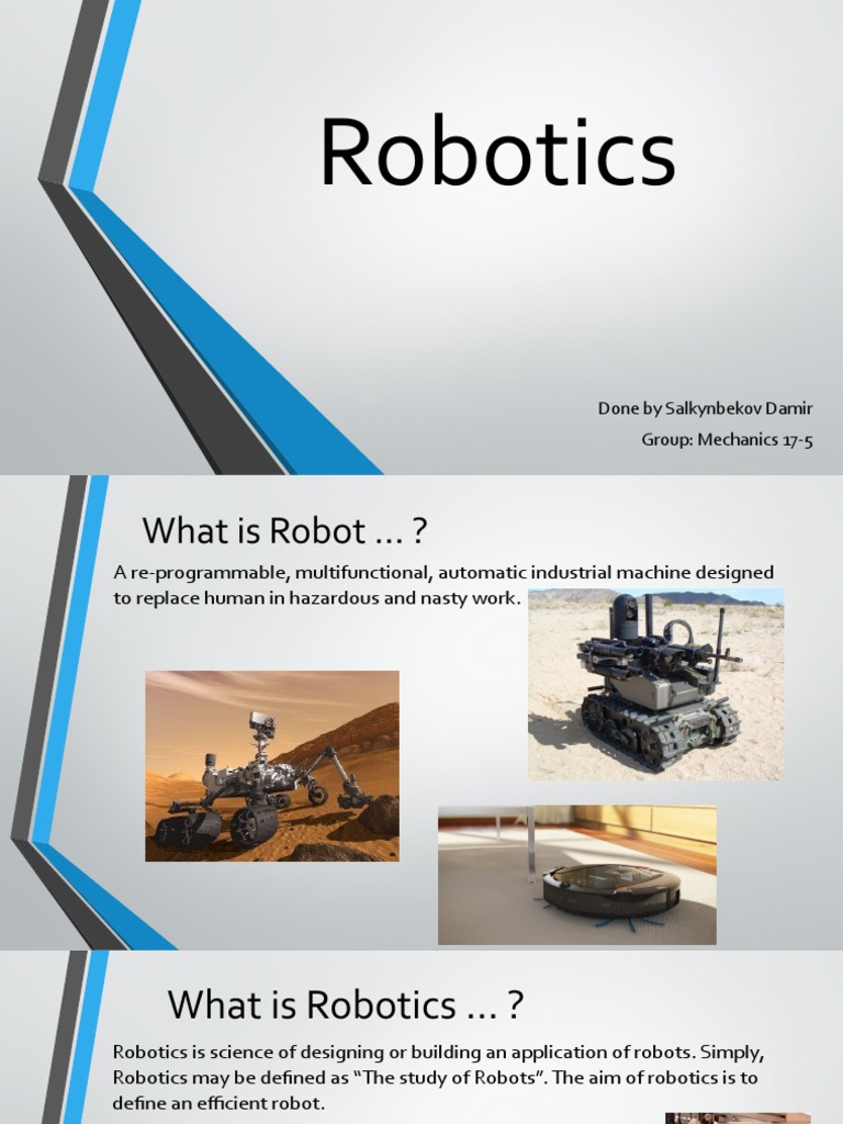 Robotics | Download Free PDF | Robot | Robotics