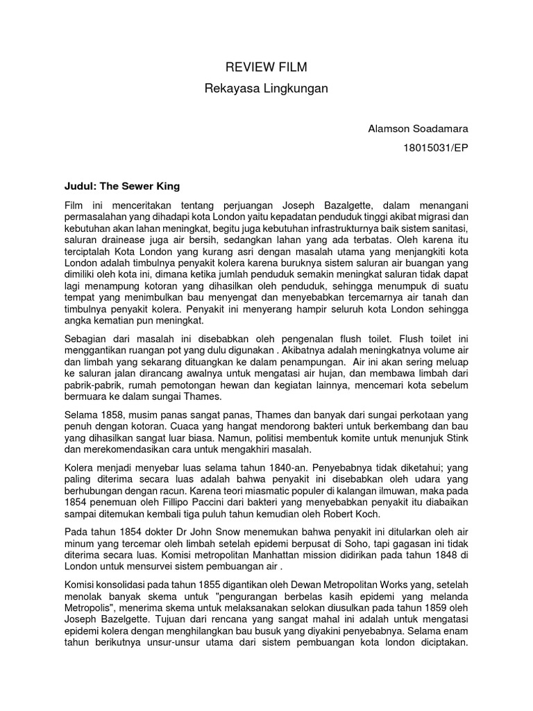 The Sewer King Review | PDF