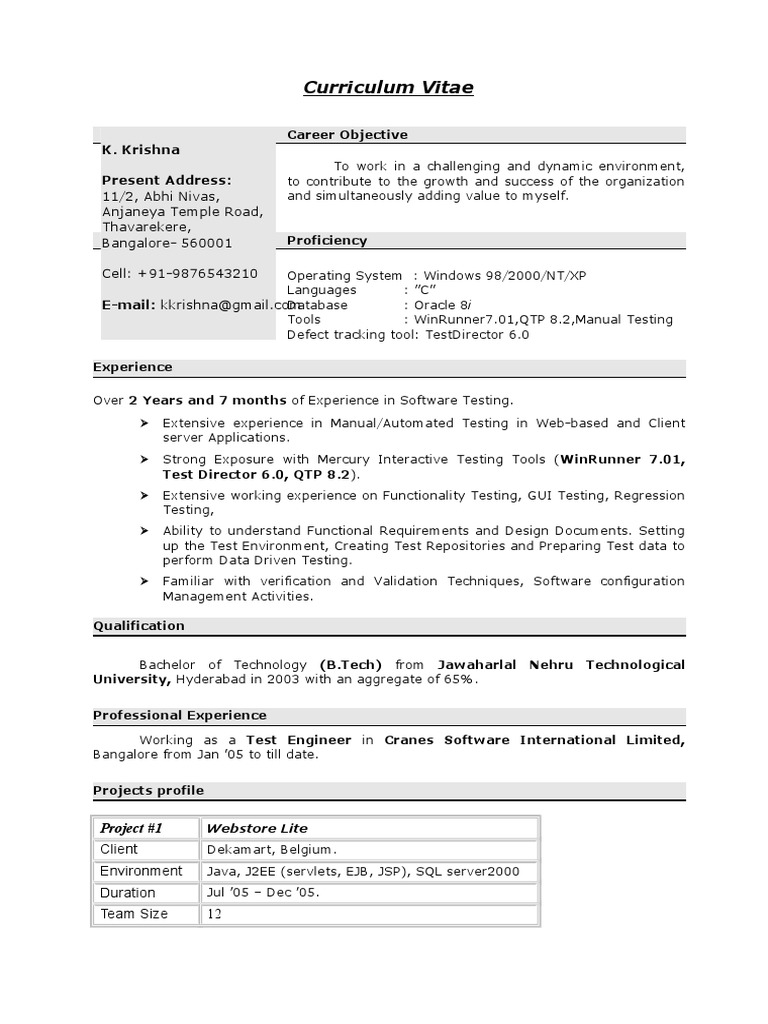 How To Write CV For Job Application | PDF | Web Application | Java ...