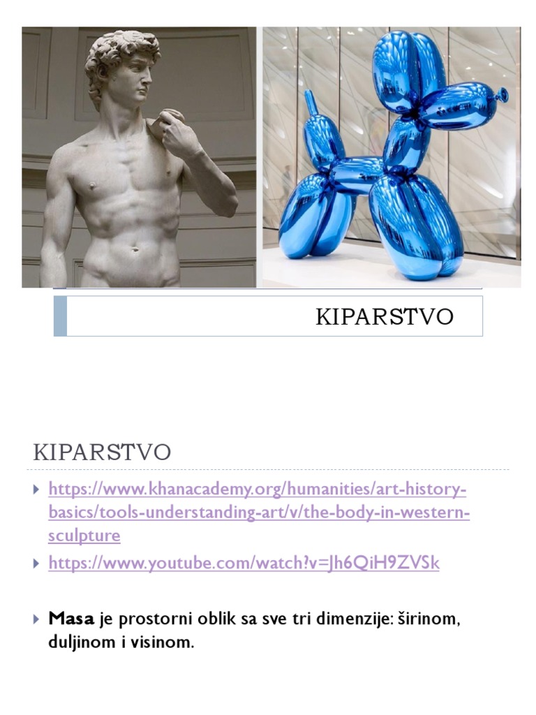 Kiparstvo, Arhitektura I Urbanizam | PDF