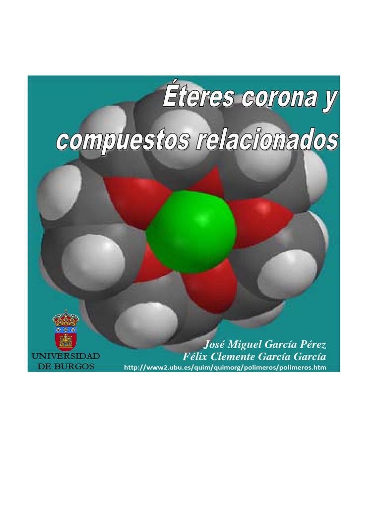 Propiedades y Obtención de Éteres Corona | PDF | Éter | Complejo de ...