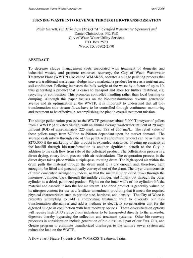 Waste To Energy | PDF | Biogas | Anaerobic Digestion