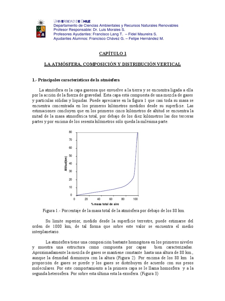 Apuntes Fisica De La Atmosfera 2008 Pdf Atmósfera Luz De Sol