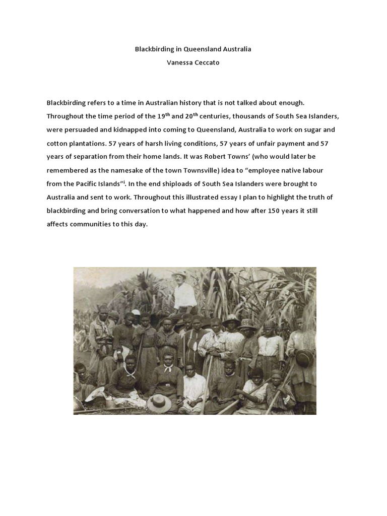 Blackbirding | PDF | Queensland | Australia