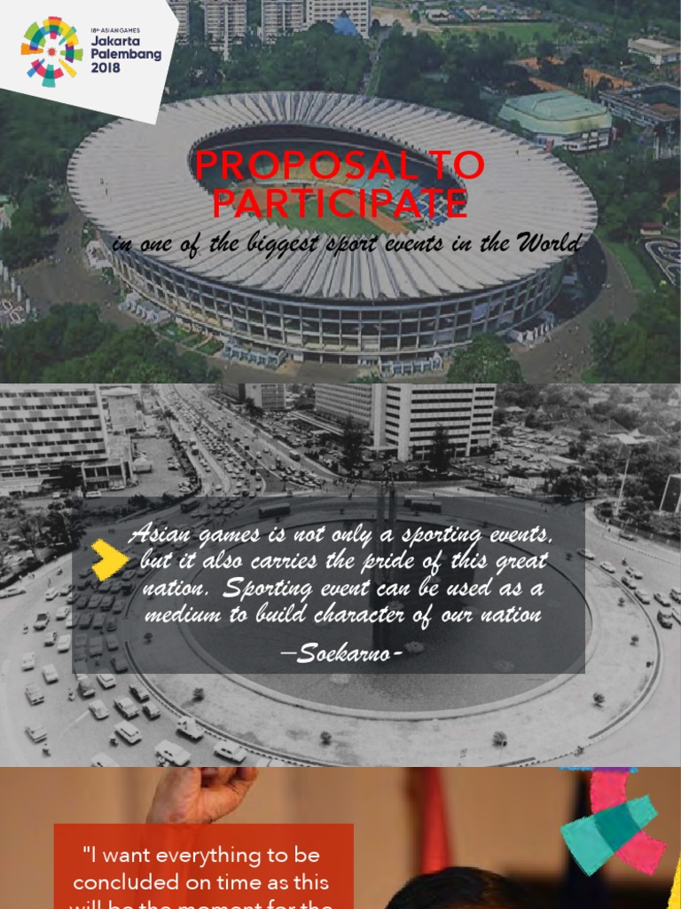 Asian Games 2018 Sponsorship Proposal | PDF | Sponsor (Commercial ...