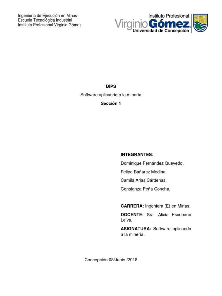 Dips | PDF | Software | Ingeniería