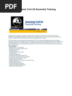 Step by Step Tutorial Civil 3D | PDF | Autodesk | Engineering