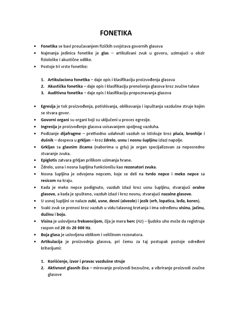 Fonetika | PDF