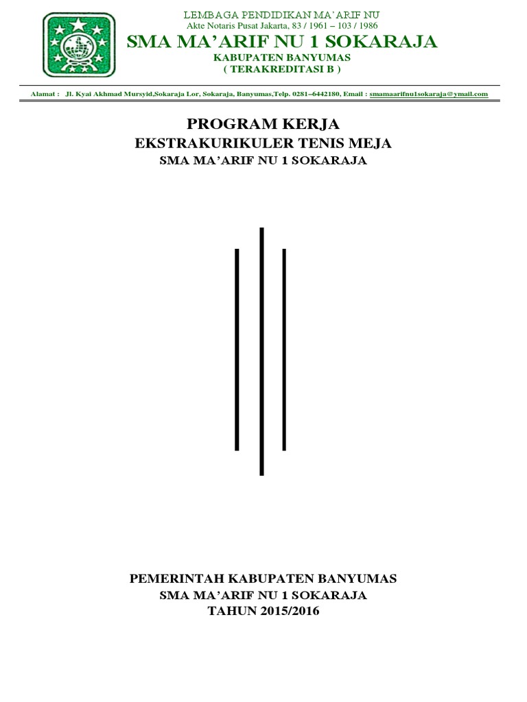 Program Kerja Teater | PDF