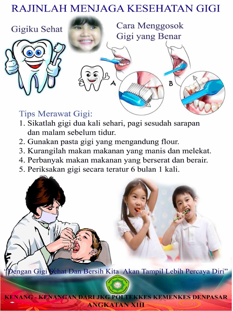 26 Poster Kesehatan Gigi Dan Mulut Sehat Ideas In 2022 Gigi Poster Dan ...