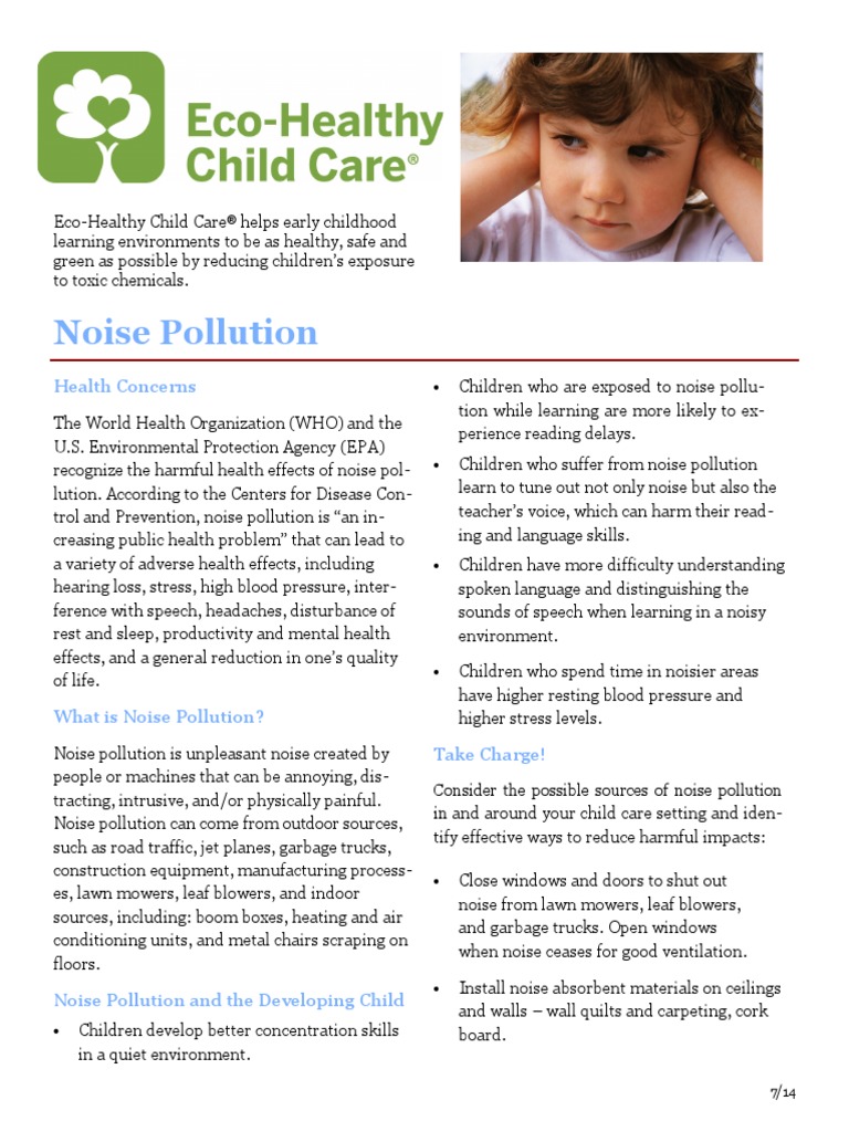 Noise Pollution 7 14 | PDF | Noise | Pollution