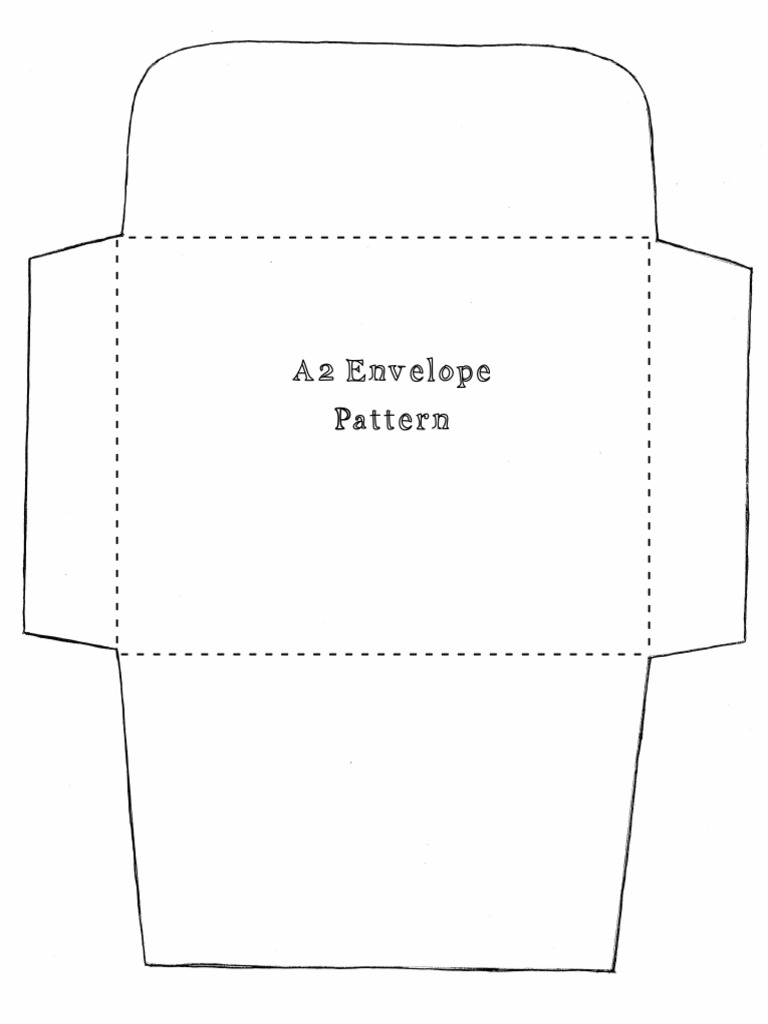 A2 Envelope Pattern | PDF