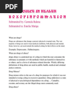Drug Awareness Poster Assignment | PDF | Substance Abuse | Drugs