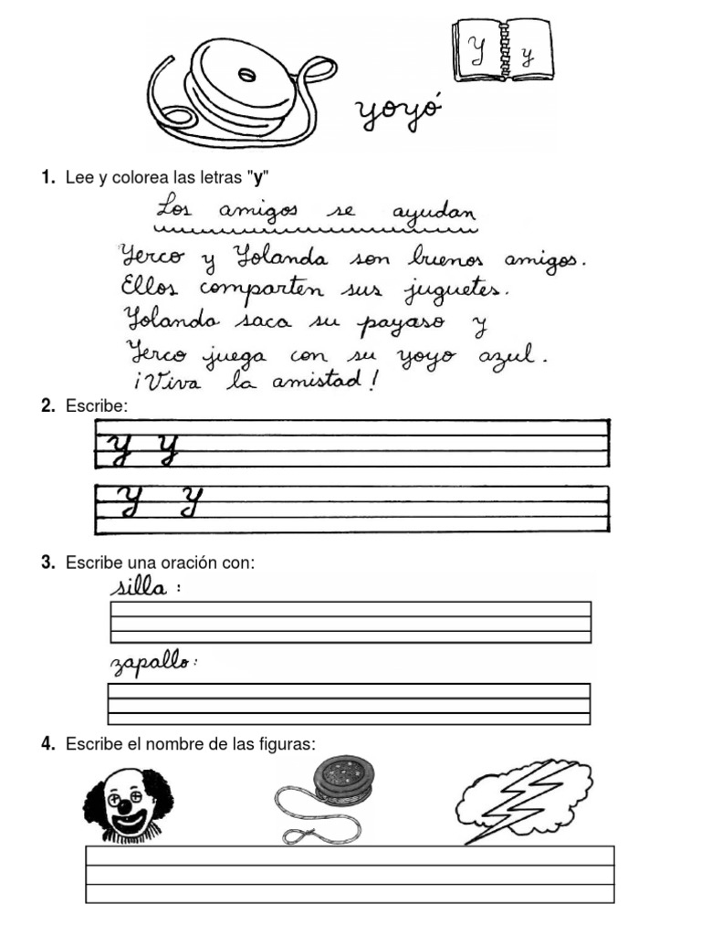 Letra y | PDF