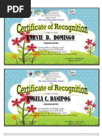 Most Behaved Award | PDF
