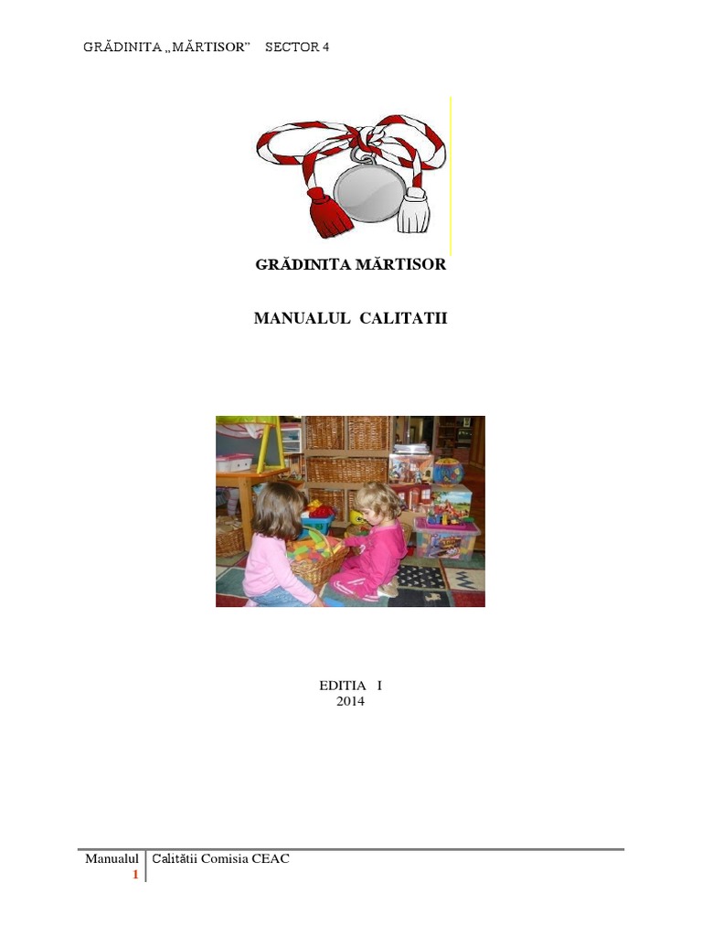 Manualul Calitatii PDF | PDF