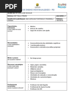 Modelo de PEI - Plano Educacional Individualizado | PDF | Alfabetização ...