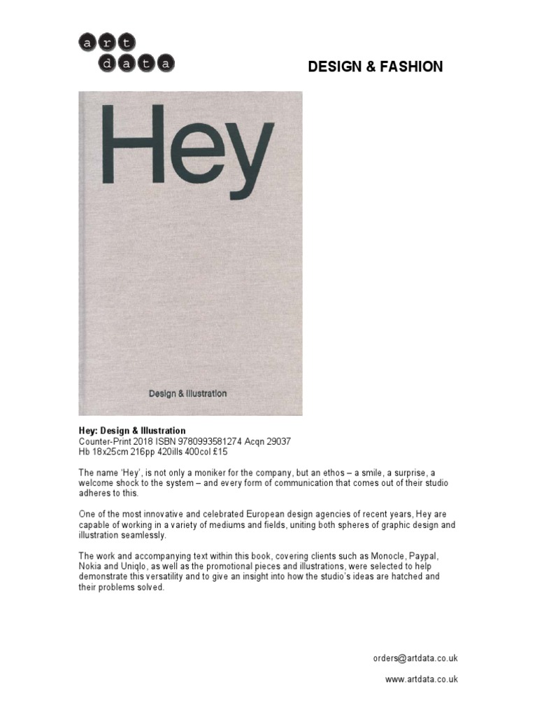 Hey: Design & Illustration | PDF