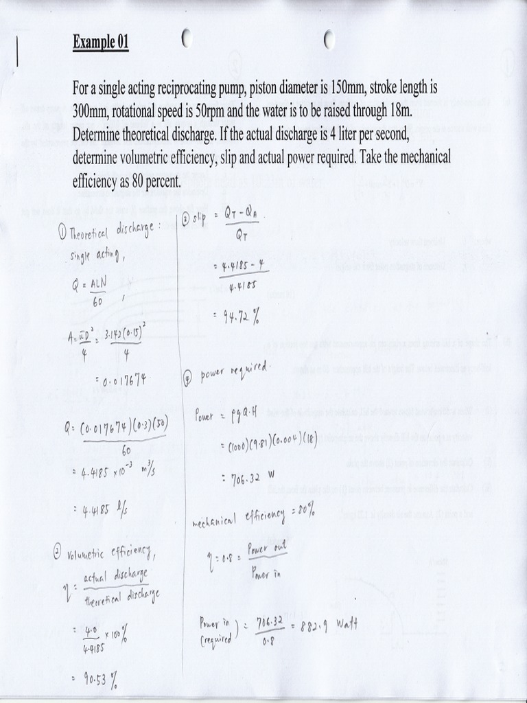 4 Reciprocating Pump Pdf