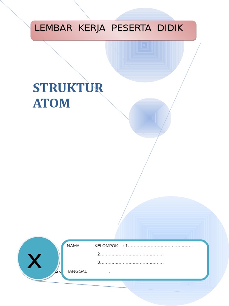 LKPD Struktur Atom | PDF