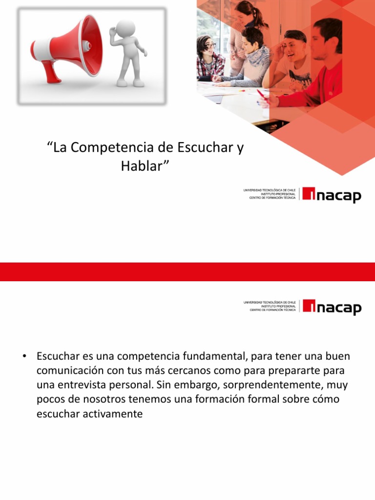 Competencia de Escuchar | PDF | Aprendizaje | Las emociones