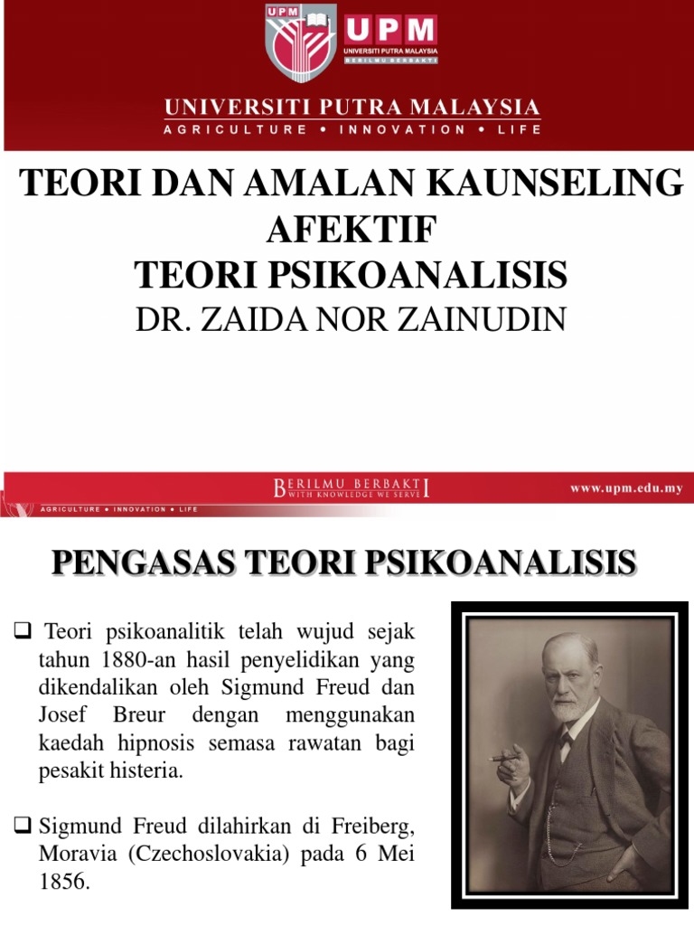 Teori Psikoanalisis | PDF