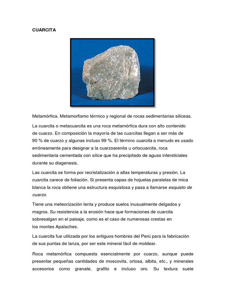 La Caliza | PDF | Caliza | Earth Sciences