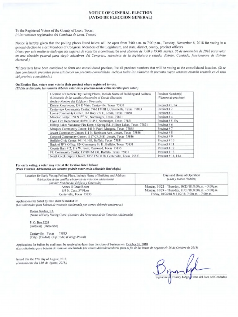 Voting Locations By Zip Code