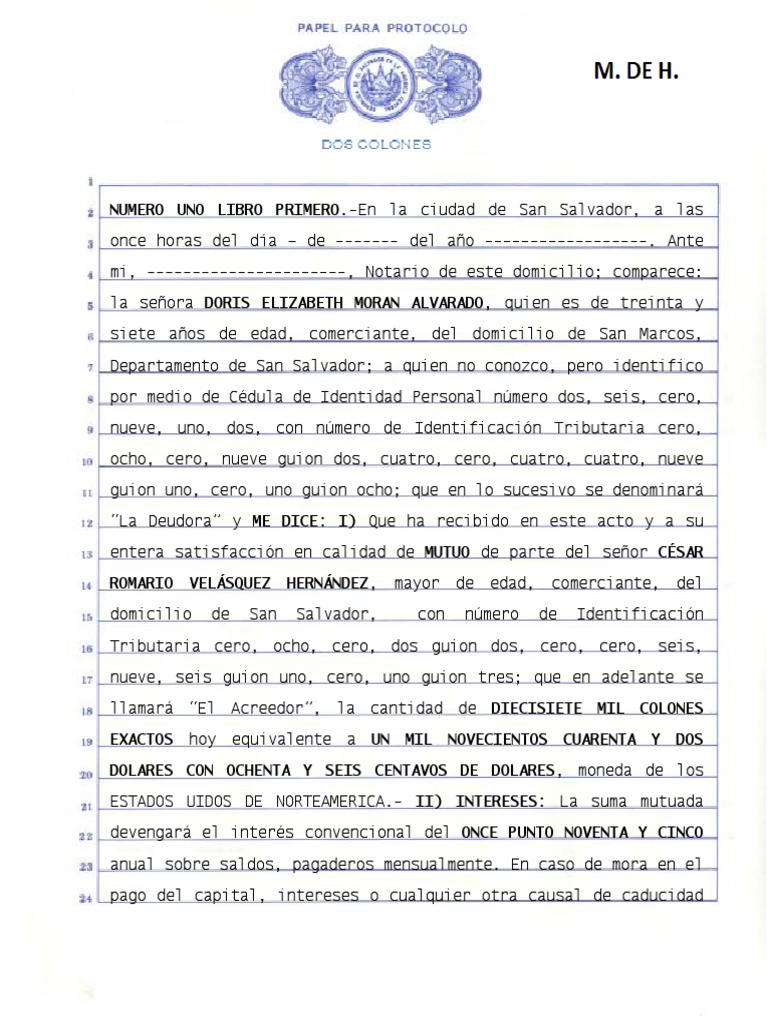 Modelo De Ficha De Protocolo