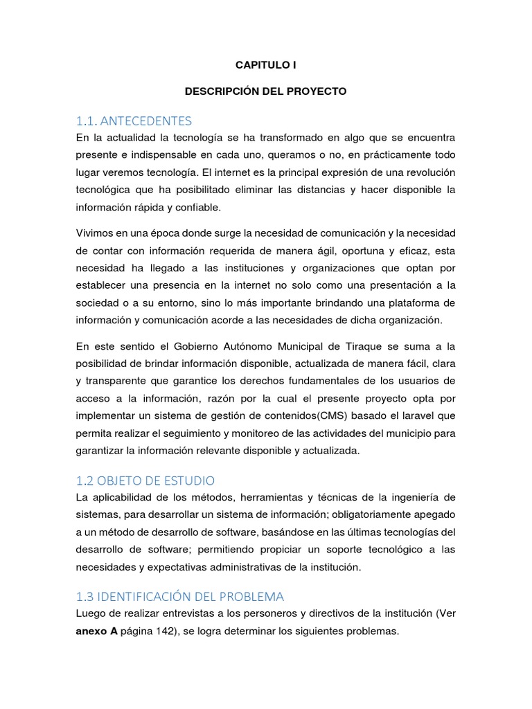 Proyecto Cms LARAVEL | PDF | Bases de datos | Mi sql