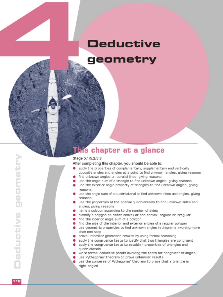 Chapter 4 - Deductive Geometry PDF | PDF | Rectangle | Polygon