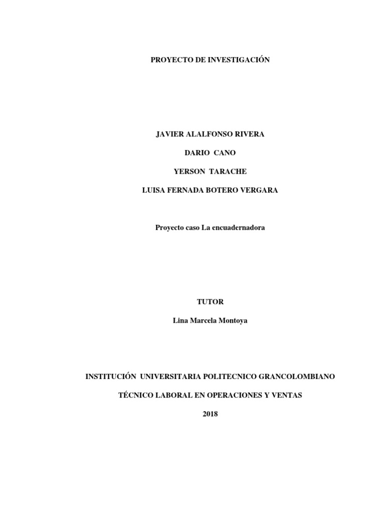 Proyecto Entrega 2 Compras y Aprovisionamiento Final | PDF | Producto (Negocio) | Inventario