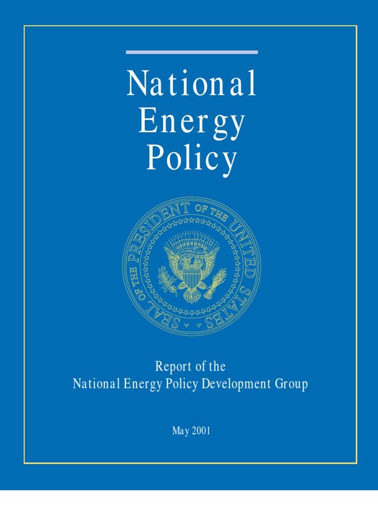 National Energy Policy USA | Energy Policy Of The United States ...