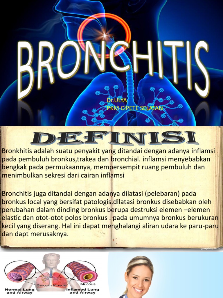 Penyebab dan Gejala Bronkitis Terlengkap | PDF
