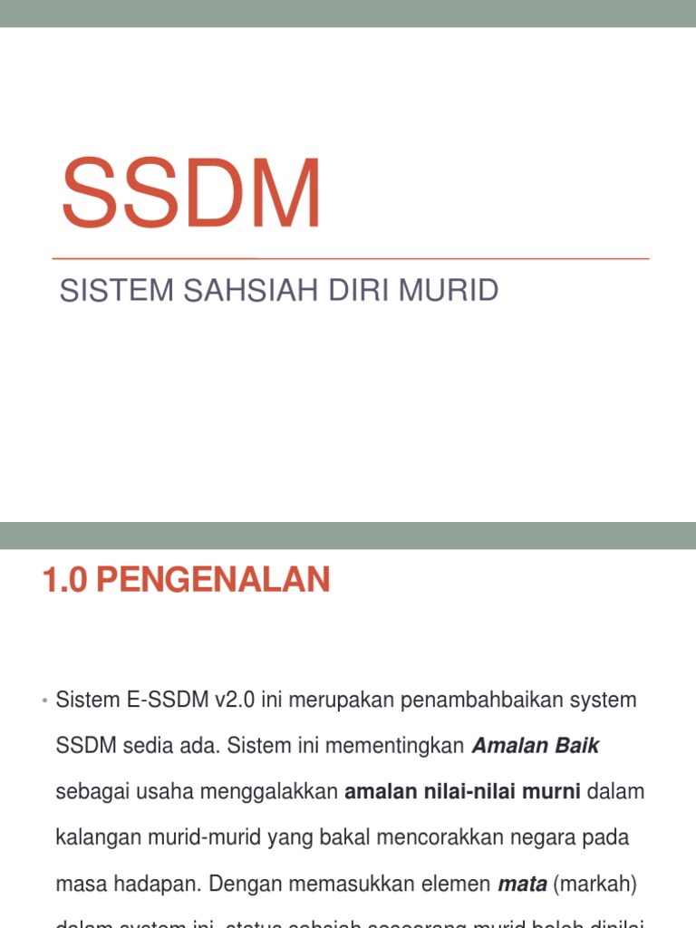 SSDM | PDF