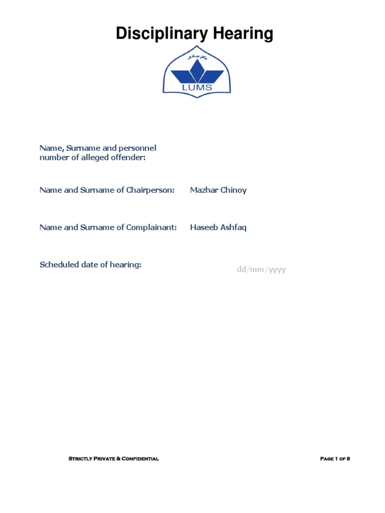 DC Form | PDF | Plea | Witness