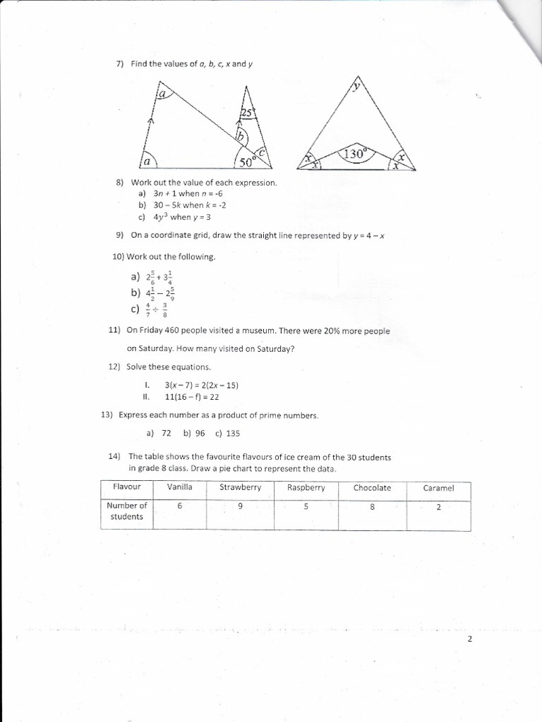 Math PG 2 | PDF